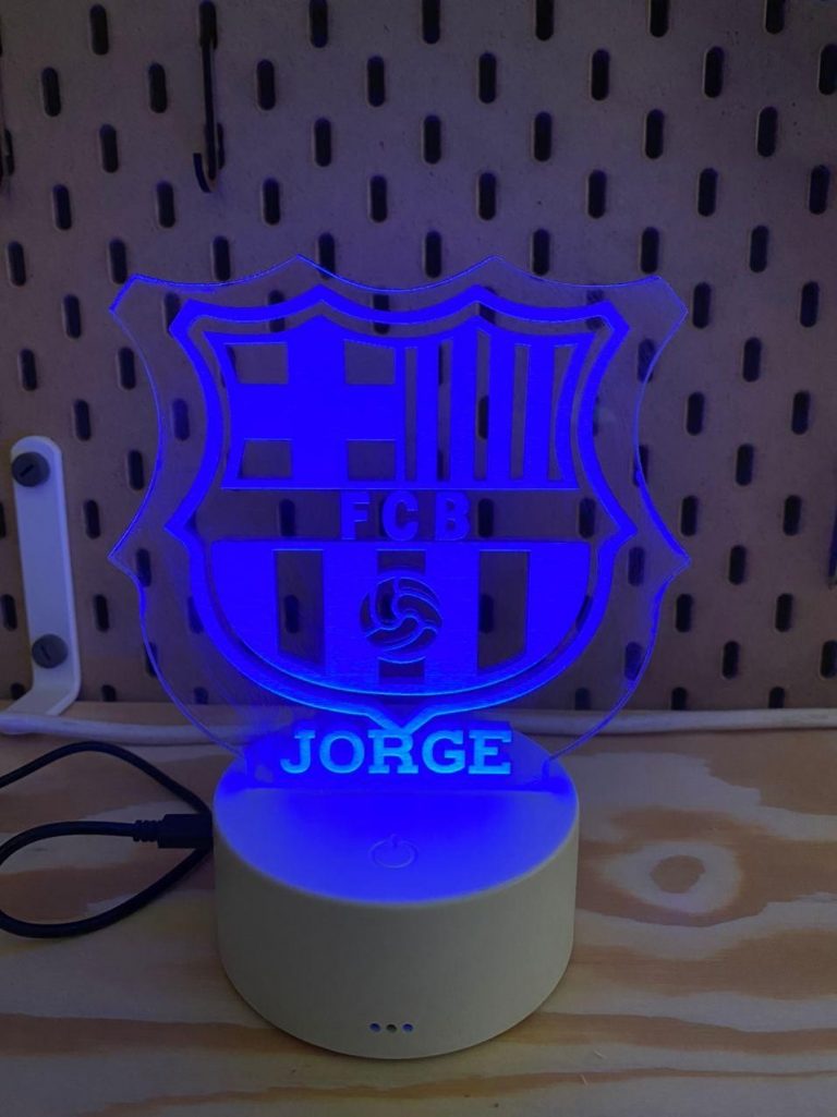 Lámpara led Fútbol Club Barcelona - Conmimo